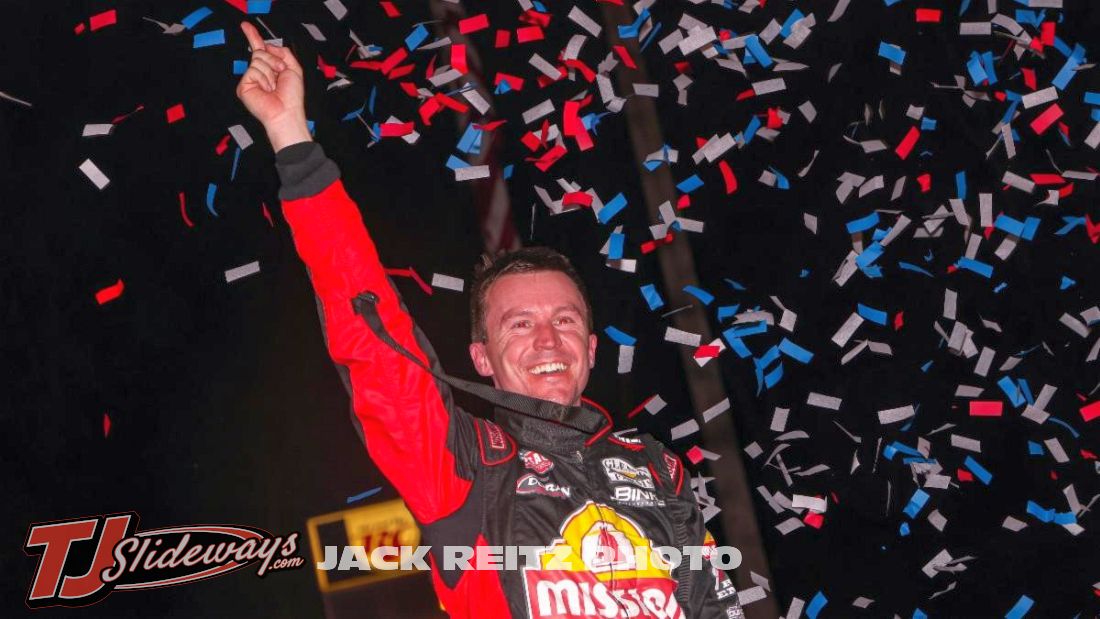 Swanson Sweeps Madison Silver Crown Event – TJSlideways.com