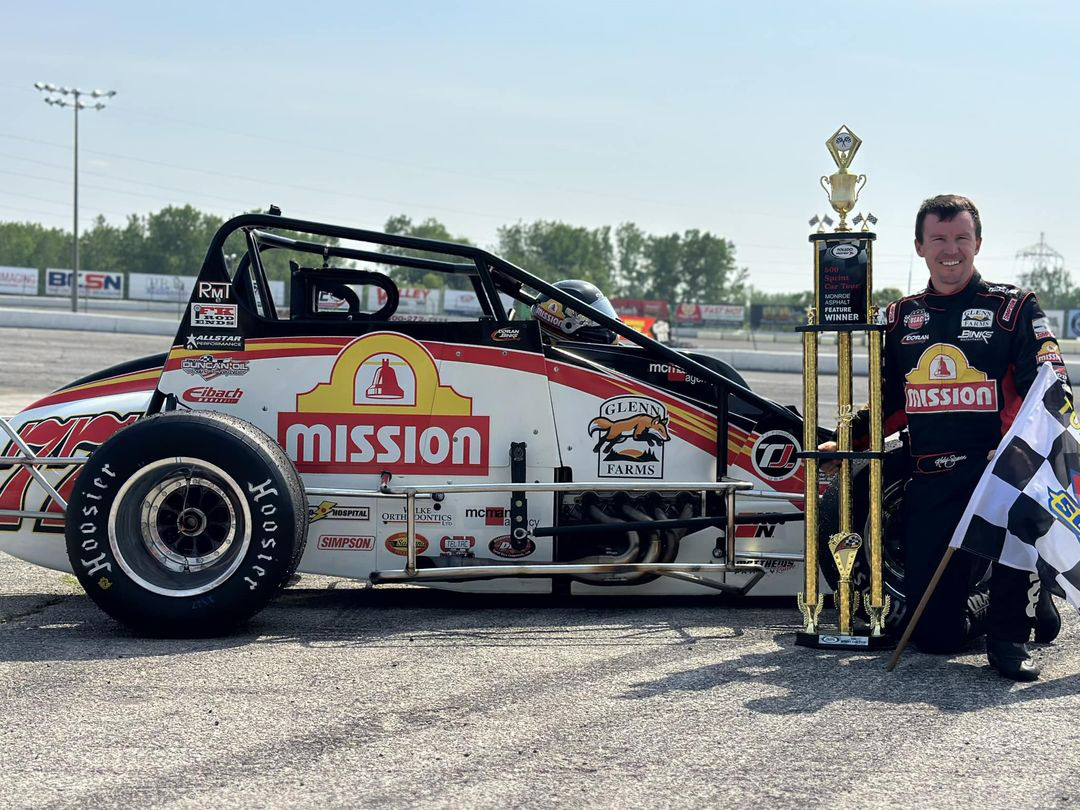 Swanson Sets the Fastest Time and Wins 500 Sprint Car Tour Race Sunday ...