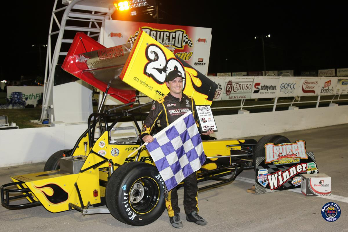 Perry Dominates Flag to Flag for Career First 350 Super Checkered ...