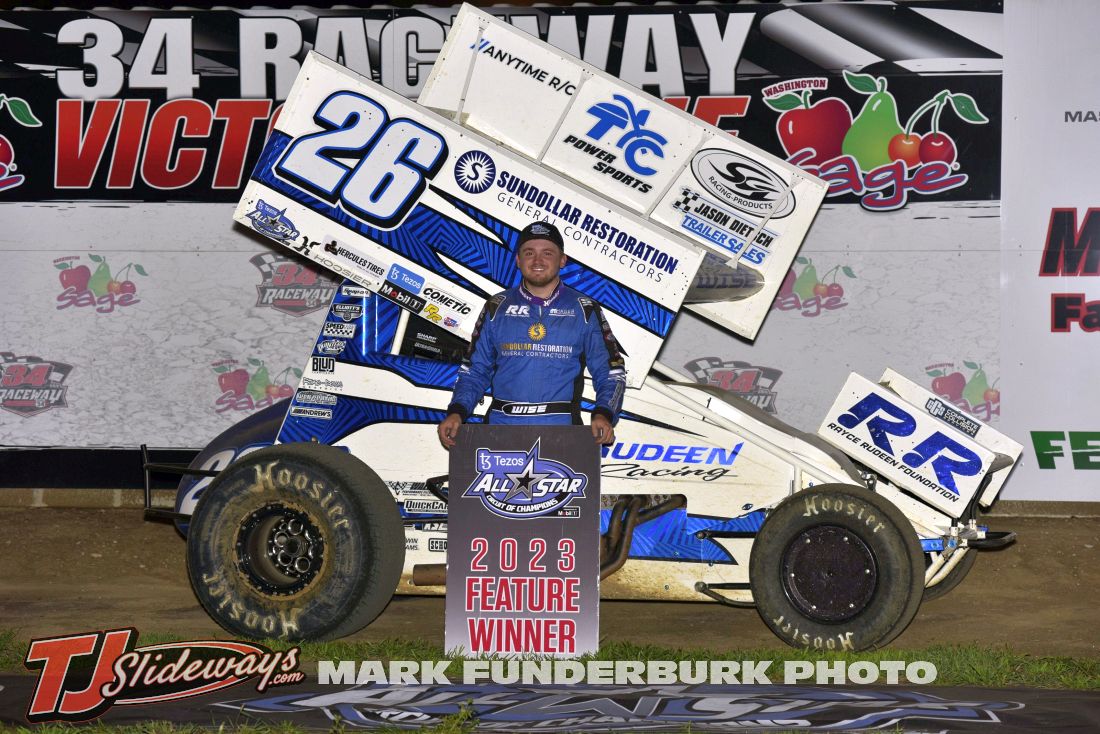 Zeb Wise kicks-off Midwest swing with $7,000 victory at 34 Raceway ...