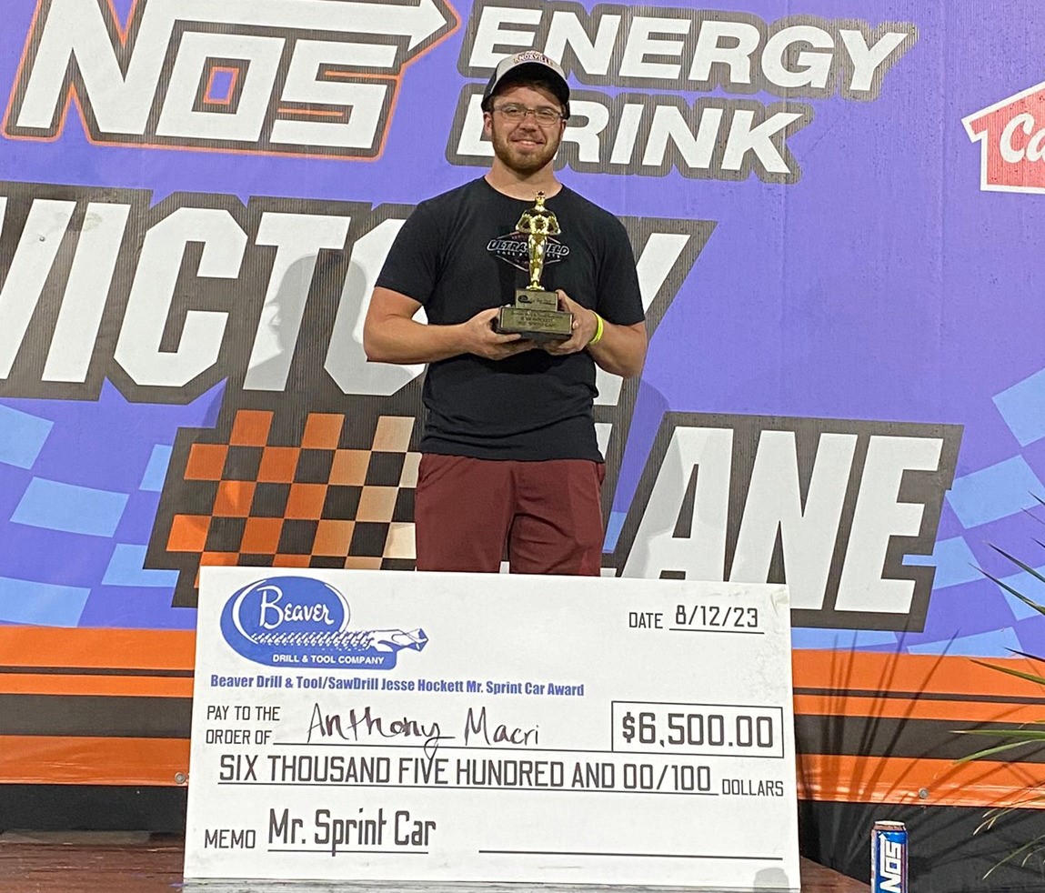 Anthony Macri Is Beaver Drill & Tool Jesse Hockett “Mr. Sprint Car ...