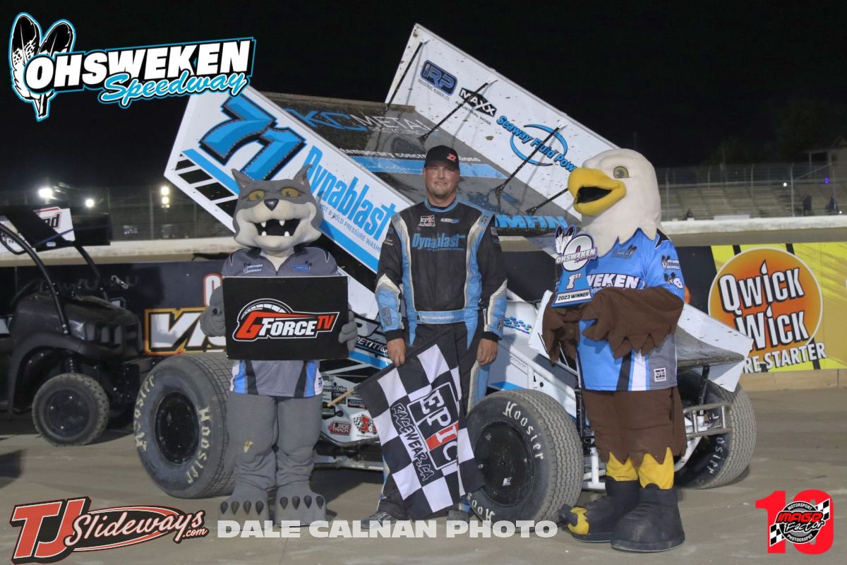 Mike Bowman Scores $30,000 Victory at the Northern Sprint Car Nationals ...