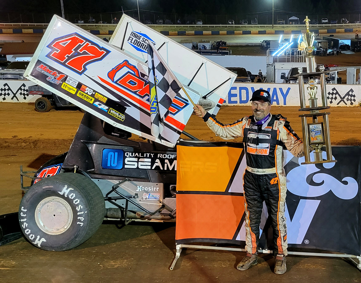 DALE HOWARD HUSTLES TO USCS HELTON MEMORIAL USCS WIN AT ROME ...