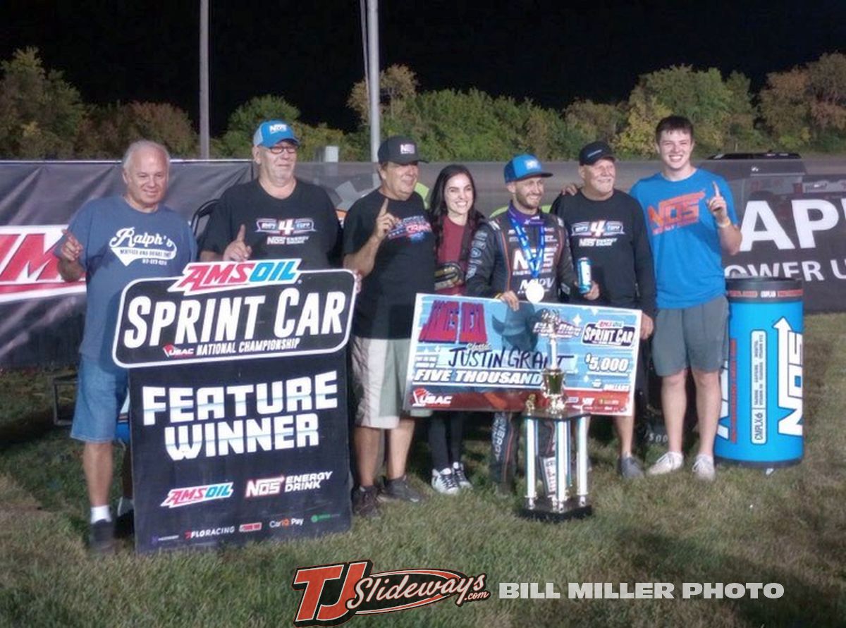 Grant Dominates USAC Sprint Car Portion of the James Dean Classic ...