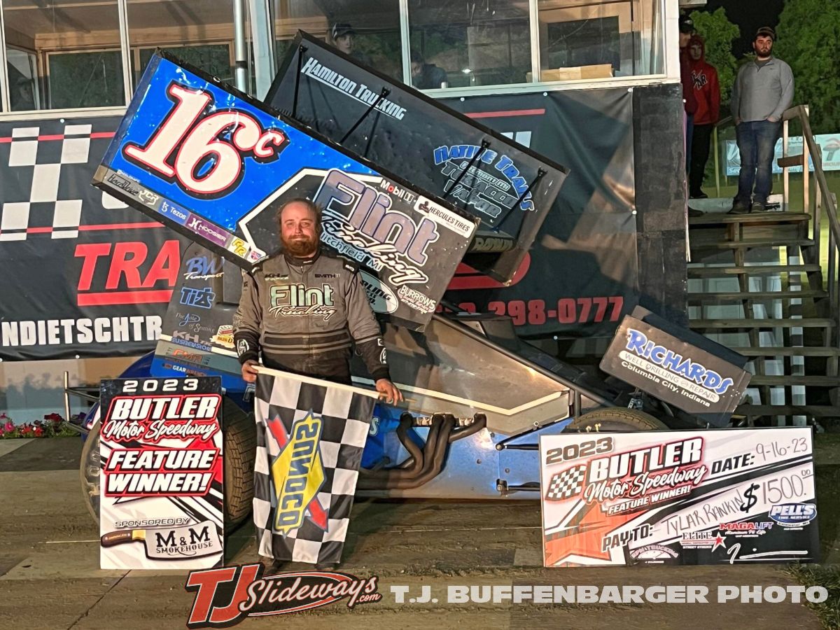 Rankin Wins Feature; McGranahan Wins Track Championship at Butler Motor ...