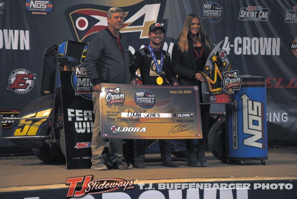 Seavey Wins USAC Midget Portion of the 4-Crown – TJSlideways.com