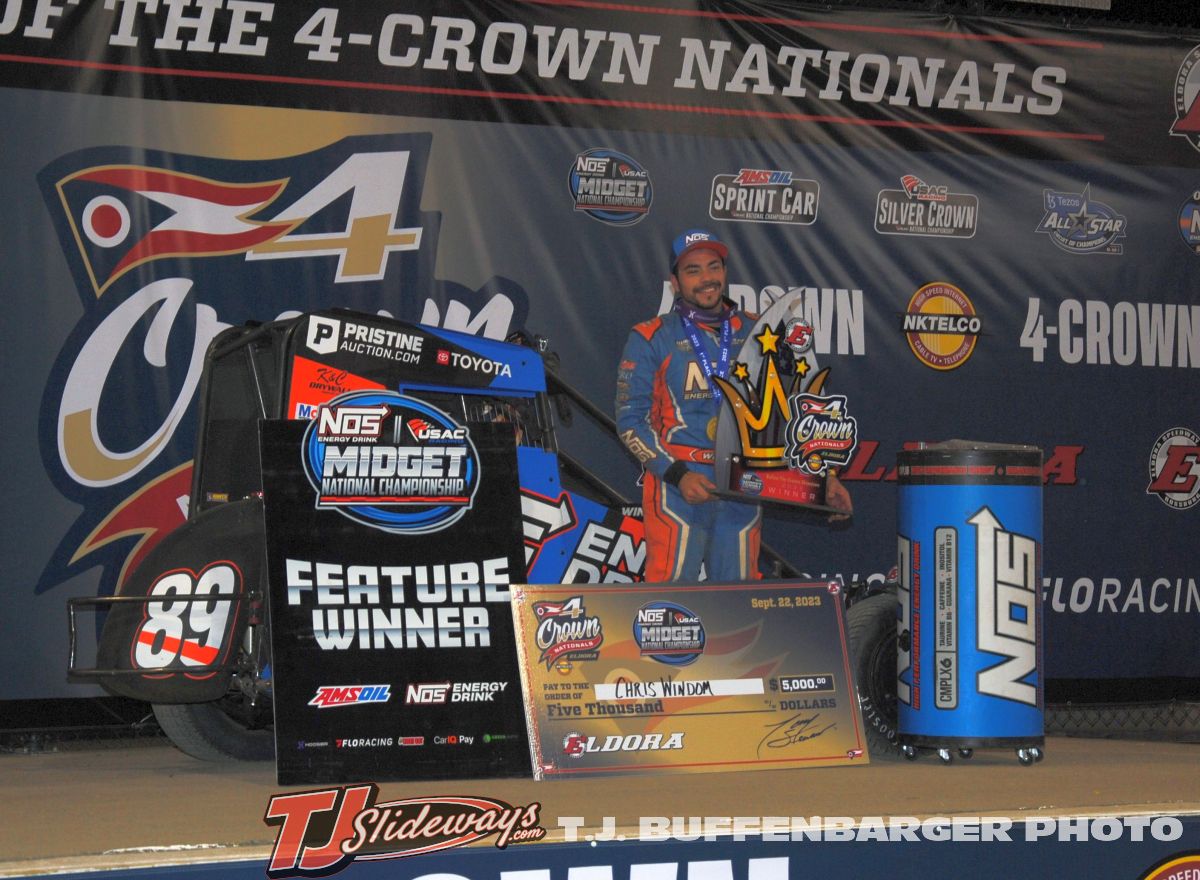 Windom Rim Rides to USAC Midget Victory at Eldora – TJSlideways.com