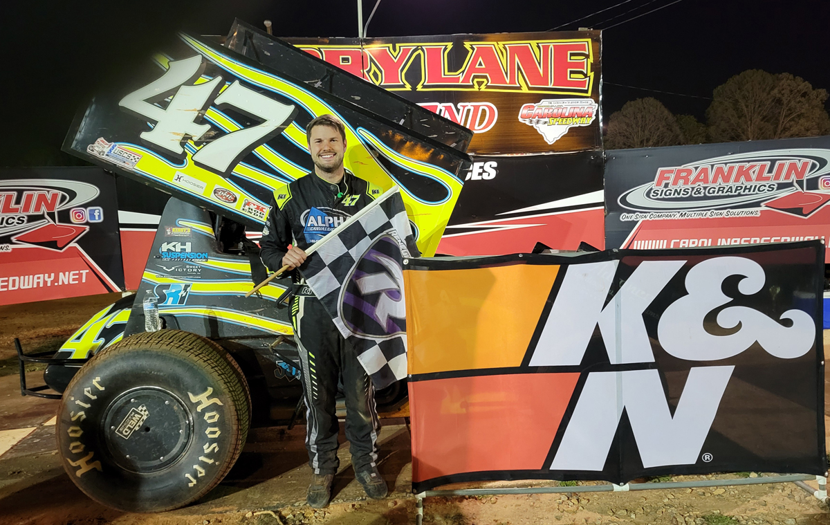 RIGGINS OUTDUELS STENHOUSE FOR USCS CAROLINA SPEEDWAY WIN – TJSlideways.com