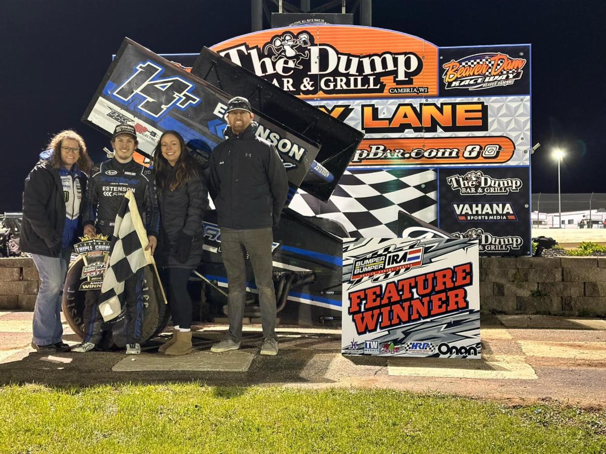 Estenson Earns First Career IRA Outlaw Sprint Series Win During Season ...