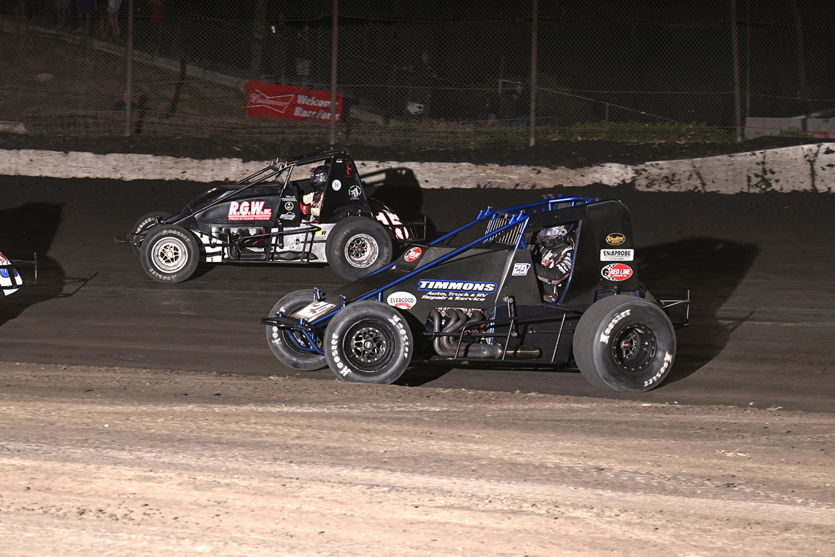 USCS SPRINT CARS AND USAC WESTERN MIDGETS HEAD FOR KERN DIRT TRACK FOR ...