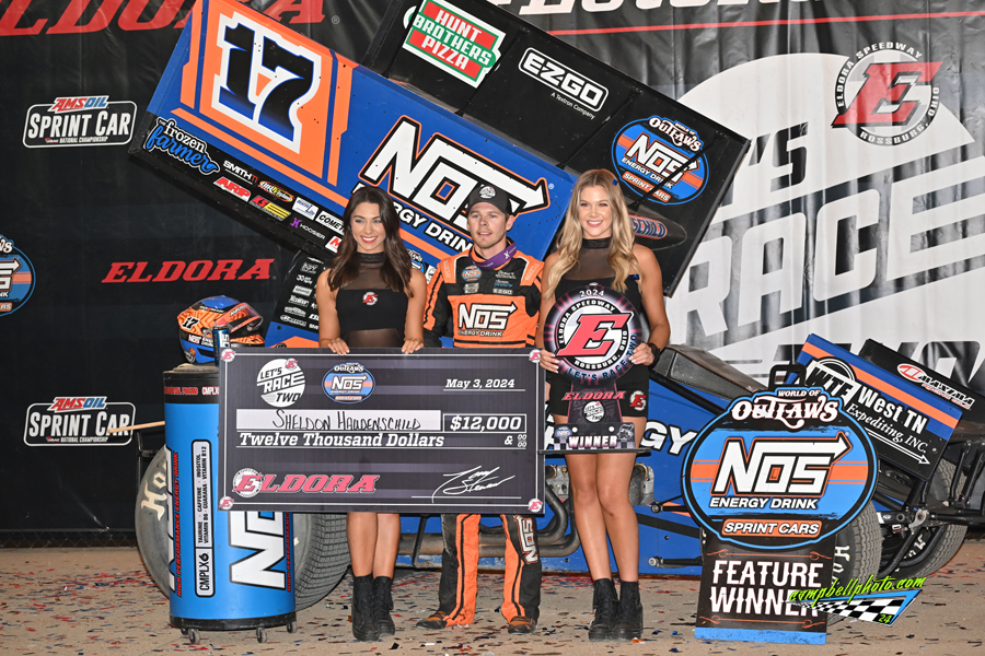 Sheldon Haudenschild Rips the Eldora Cushion to Victory on Home Turf ...