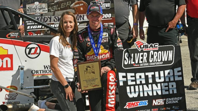 SUNDAY SWEEP! KODY SWANSON SCORES 3RD STRAIGHT USAC RICH VOGLER CLASSIC ...