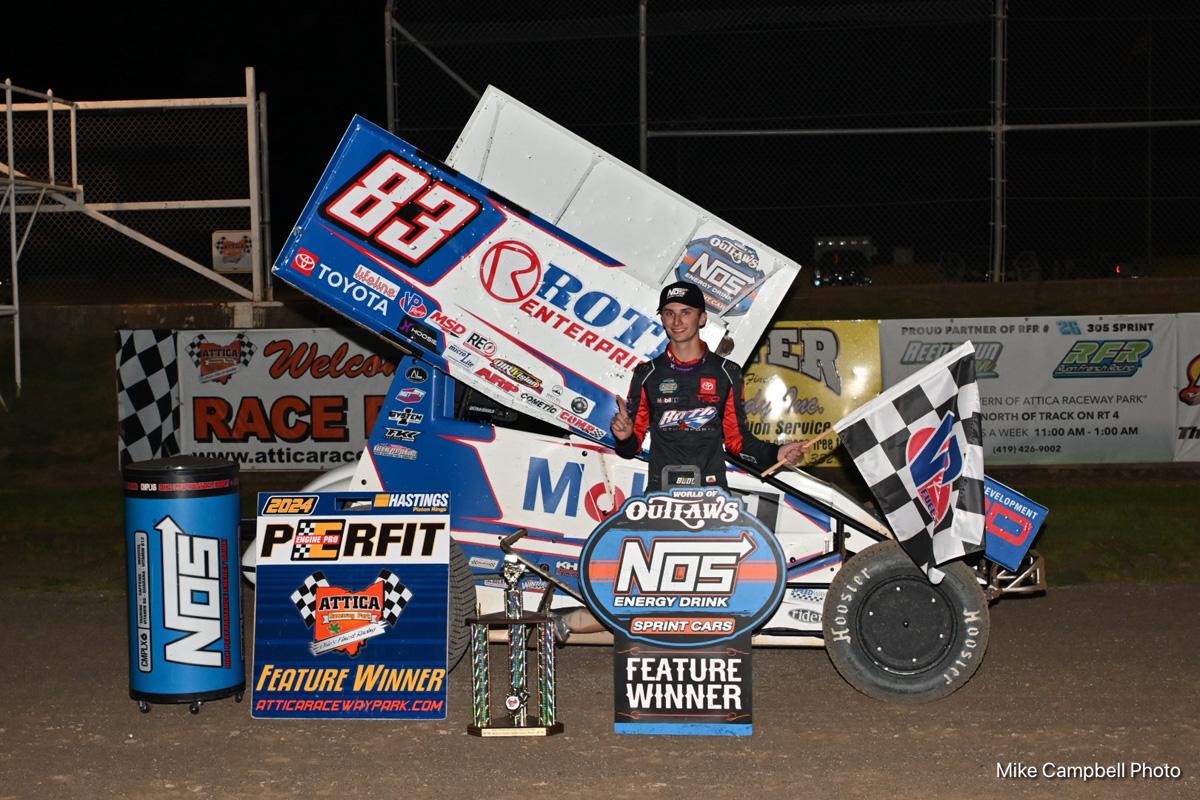 Kofoid returns to Ohio racing roots, gets last lap pass for World of ...