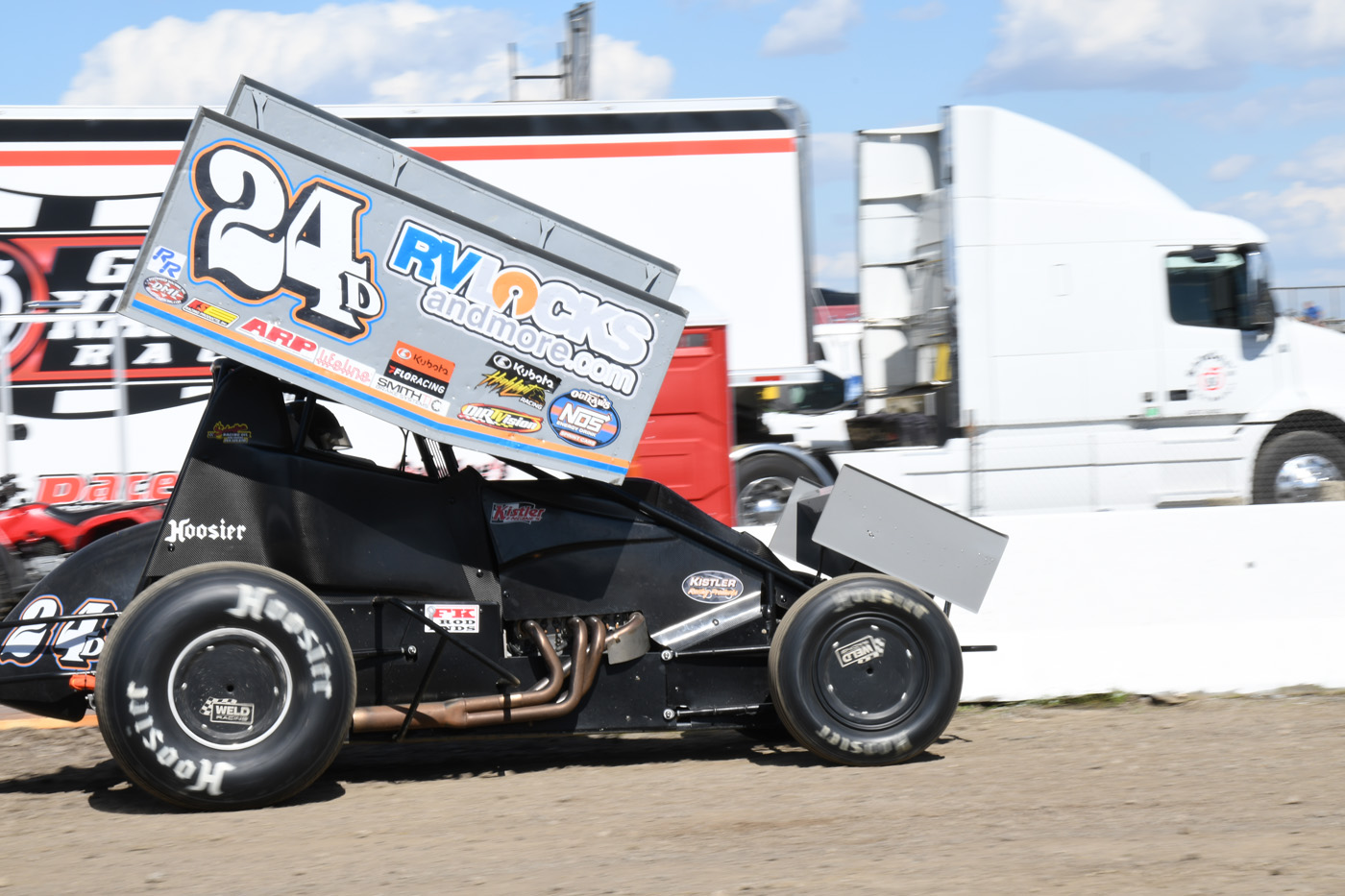 Sams becomes first repeat winner during Ohio Sprint Speedweek ...