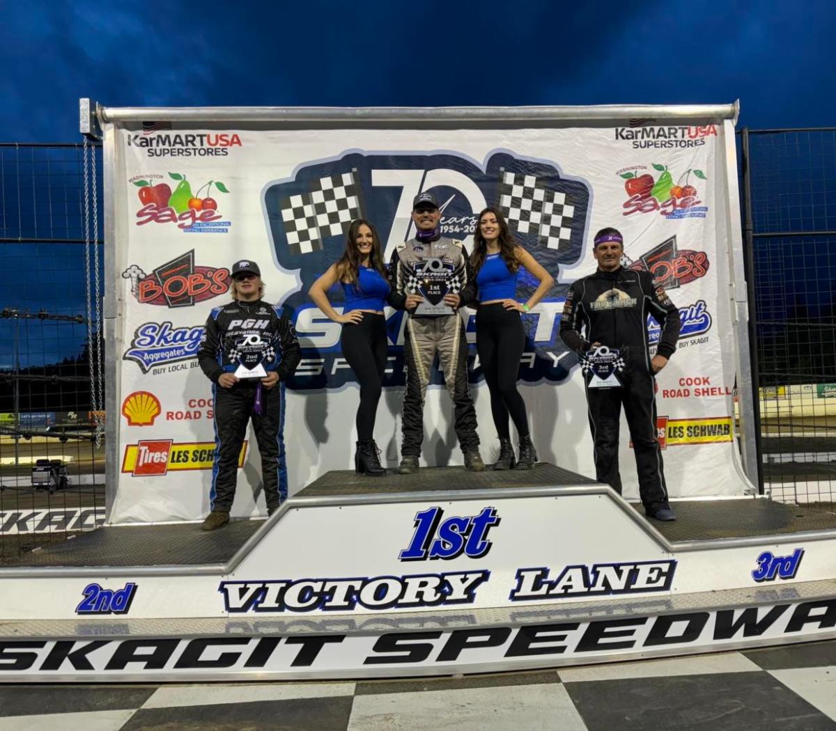 Starks Produces Win at Skagit Speedway and Podium at Grays Harbor ...