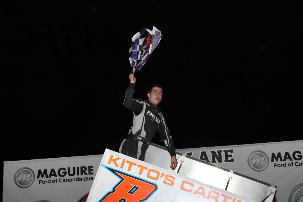 Paddock Scores First Career Sprint Car Feature Win at Canandaigua ...
