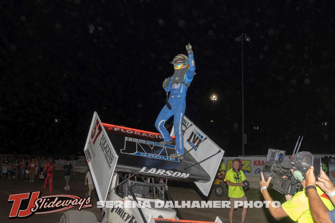 Kyle Larson Tops Corey Day to Win Fourth Front Row Challenge – TJSlideways.com