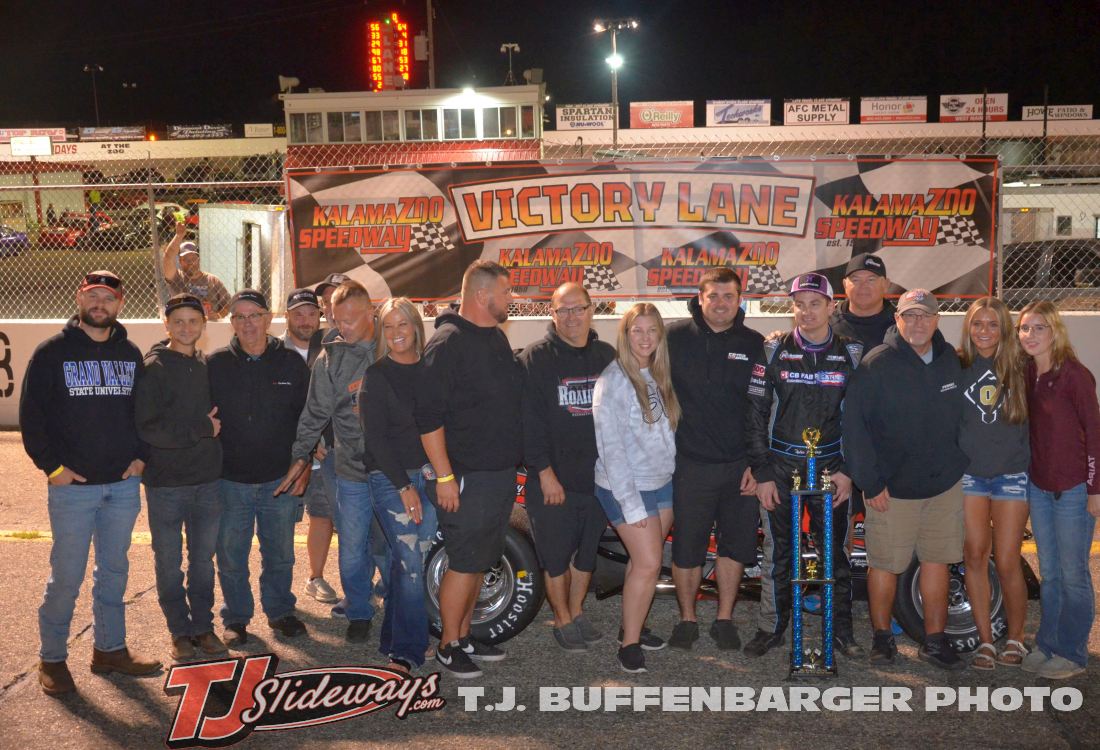 Roahrig Scores Elusive Sprint Car Victory at Kalamazoo – TJSlideways.com