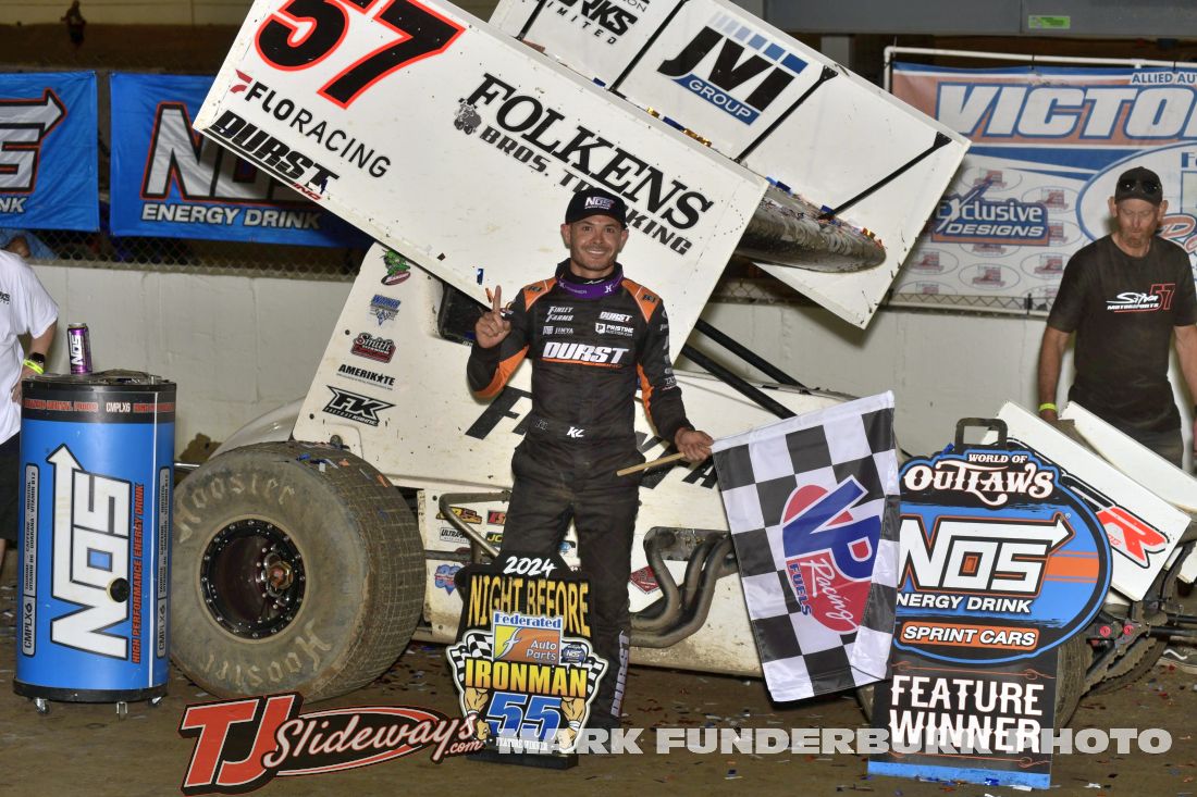 Last Lap Pass Completes Drive From 21st to I-55 Victory for Kyle Larson ...