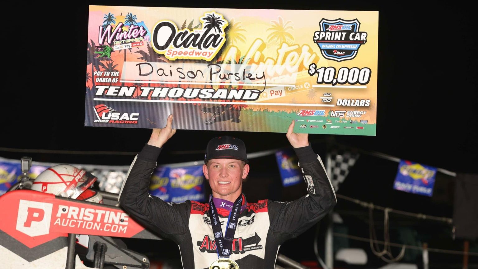 Pursley Busts Through to Win Ocala’s Winter Dirt Games Finale ...