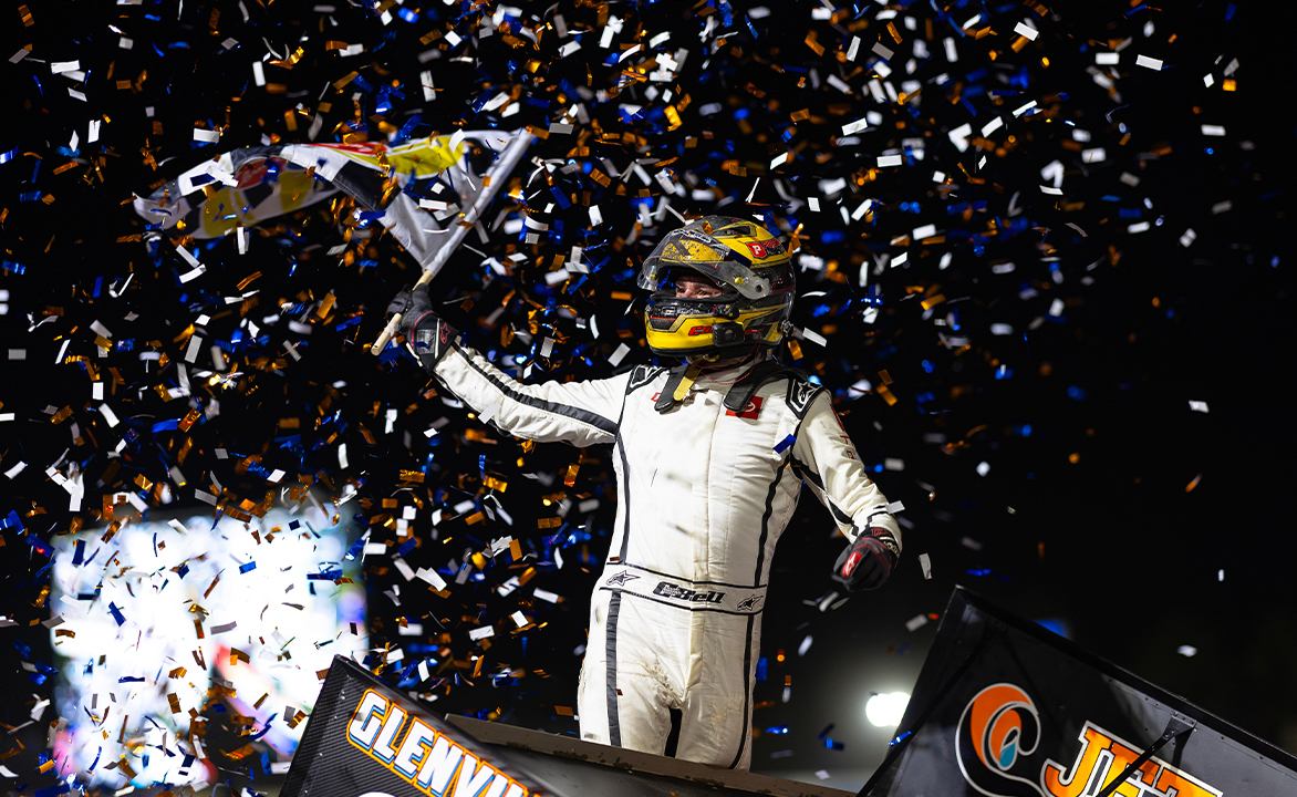 Christopher Bell Fends Off Larson for First World of Outlaws Win in Six ...