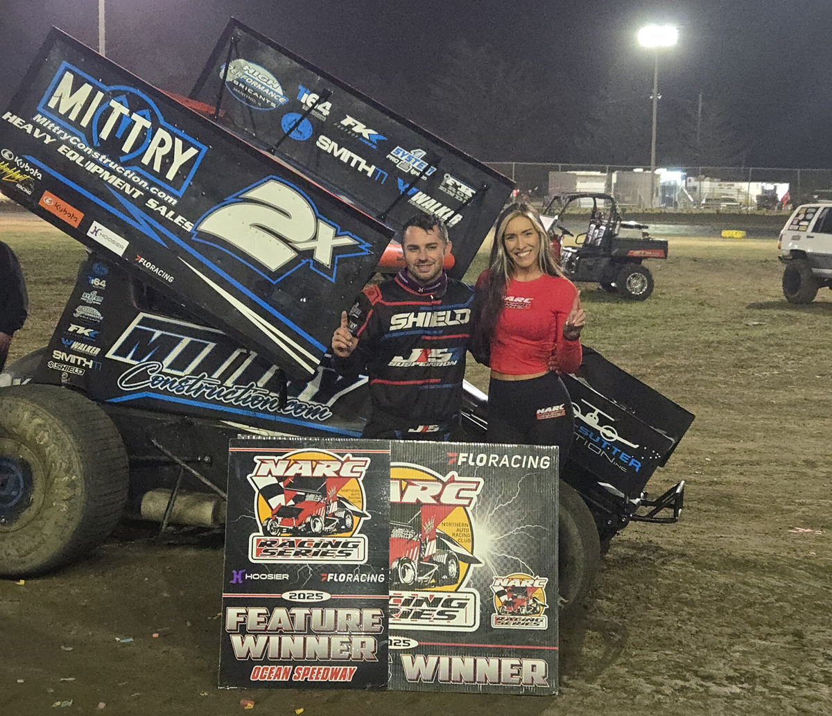 JUSTIN SANDERS DOMINATES OCEAN NARC 410 ACTION FOR 24TH CAREER SERIES ...