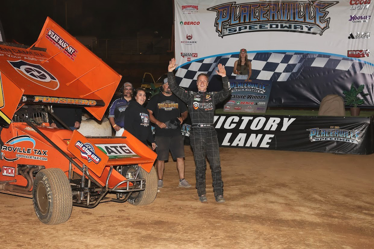 Andy Forsberg fends off Chance Grasty to tally 74th Sprint Car win at ...