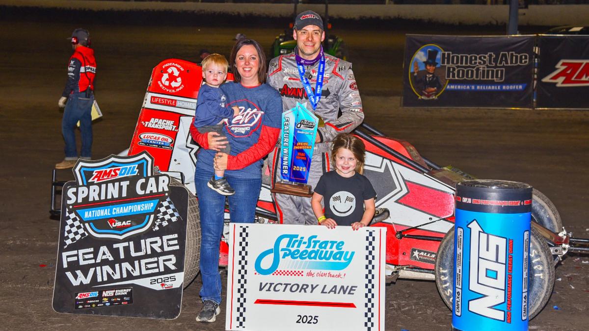 WEEKEND SWEEP! CUMMINS COMPLETES PERFECT ﻿USAC SPRINT WEEKEND AT TRI ...