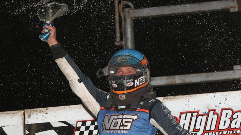 JUSTIN TIME! ﻿GRANT WINS BELLEVILLE’S USAC MIDGET RUN – TJSlideways.com