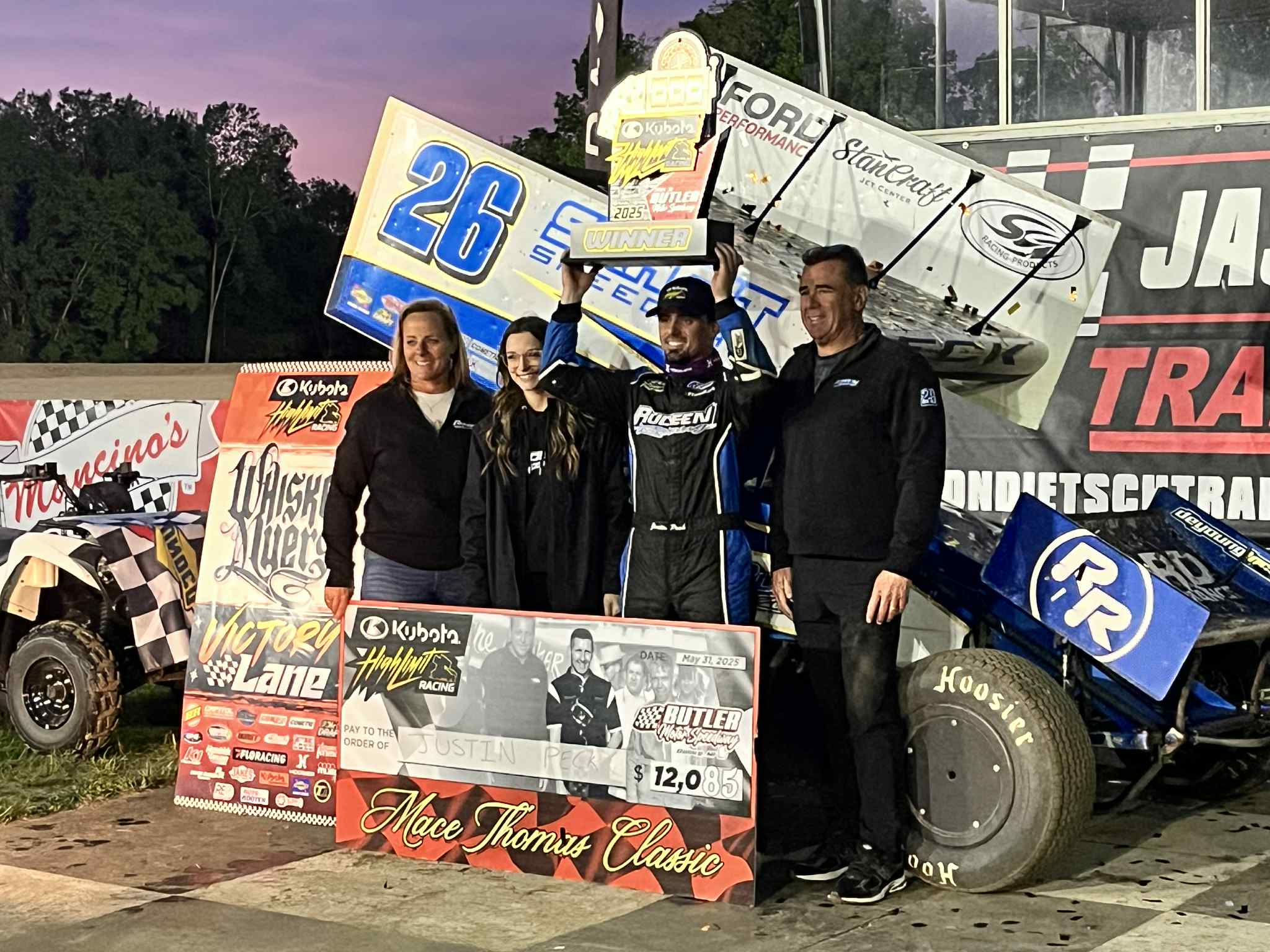 Justin Peck wins High Limit main at Butler – TJSlideways.com