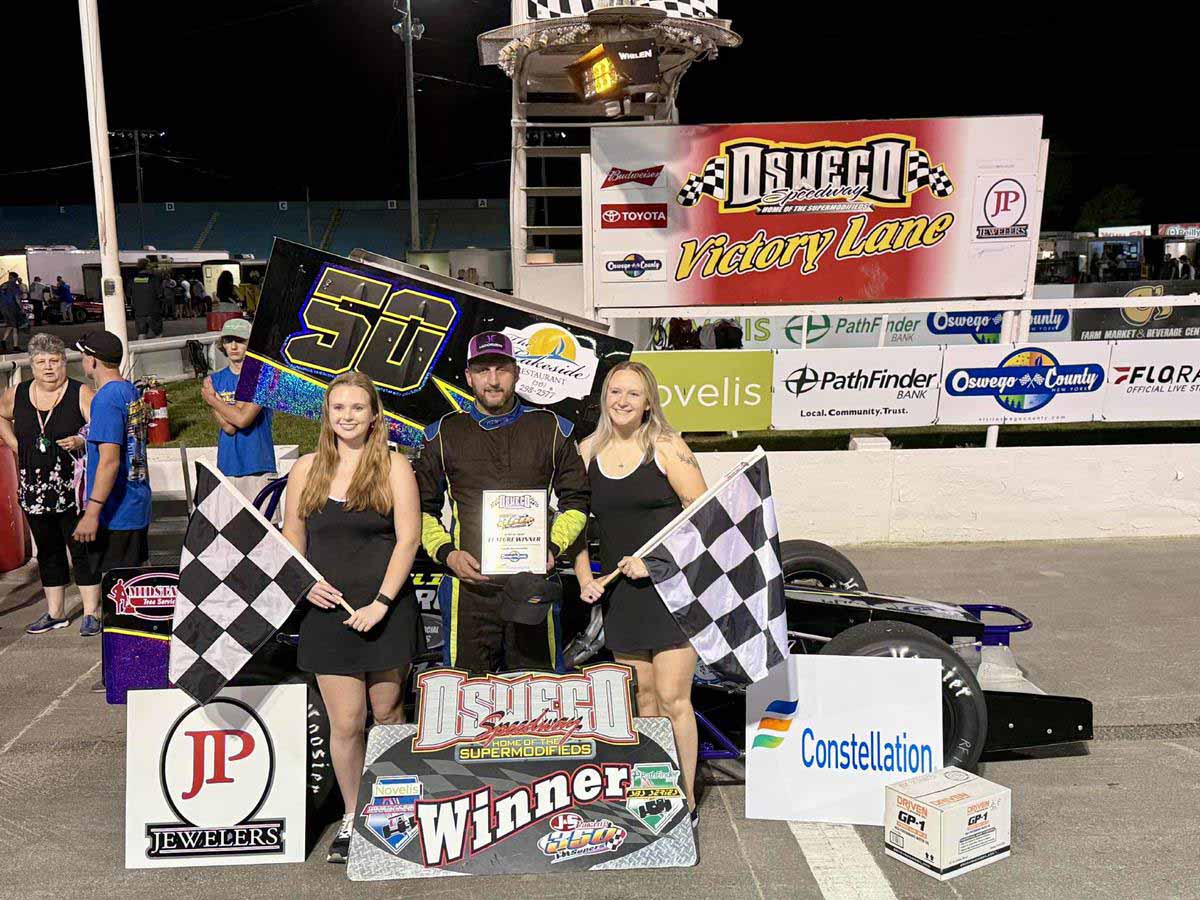 Dave Cliff Fends Off Kyle Perry to Return to 350 Supermodified Victory ...