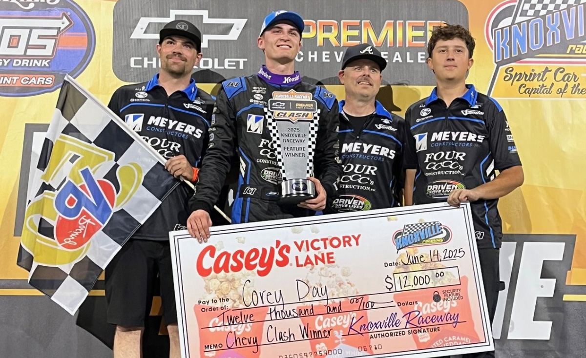 Corey Day Tops World of Outlaws for Second Year in a Row at Knoxville ...