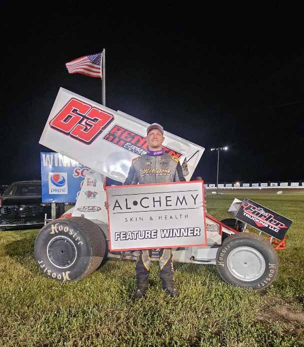 Late Race Break Lands J.J. Hickle In Sprint Invaders Victory Lane At ...