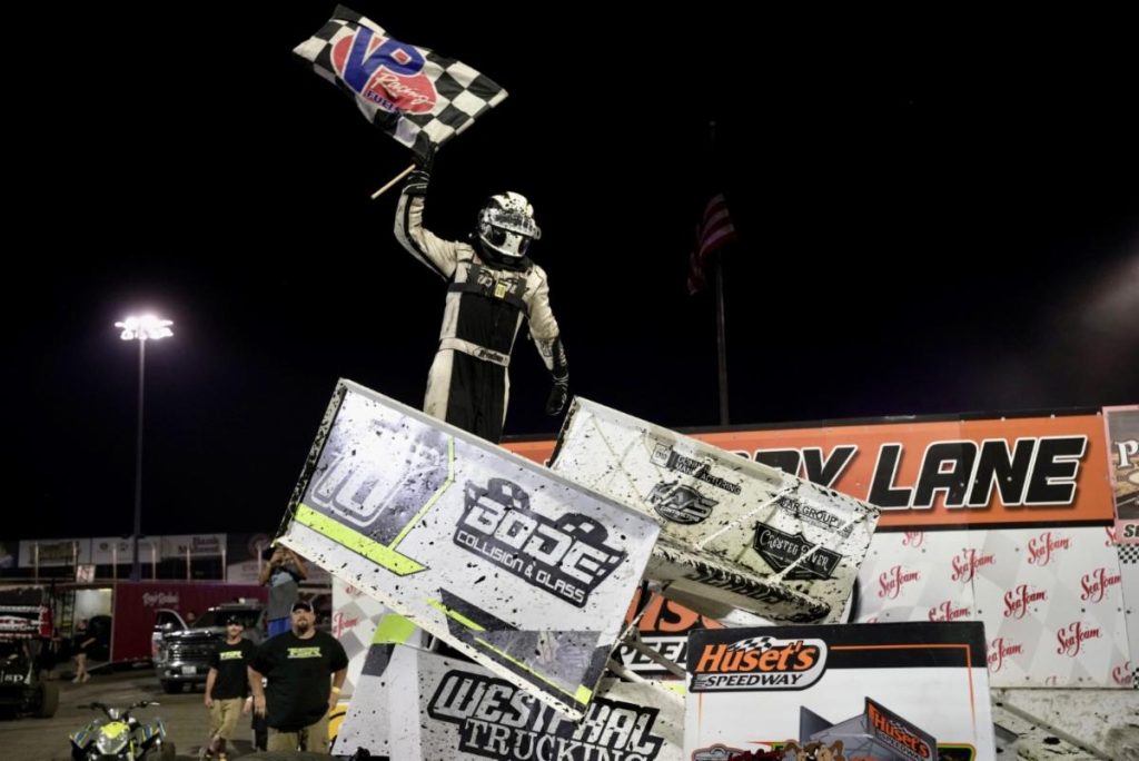 Serbus gets first career 410 win at Huset’s – TJSlideways.com