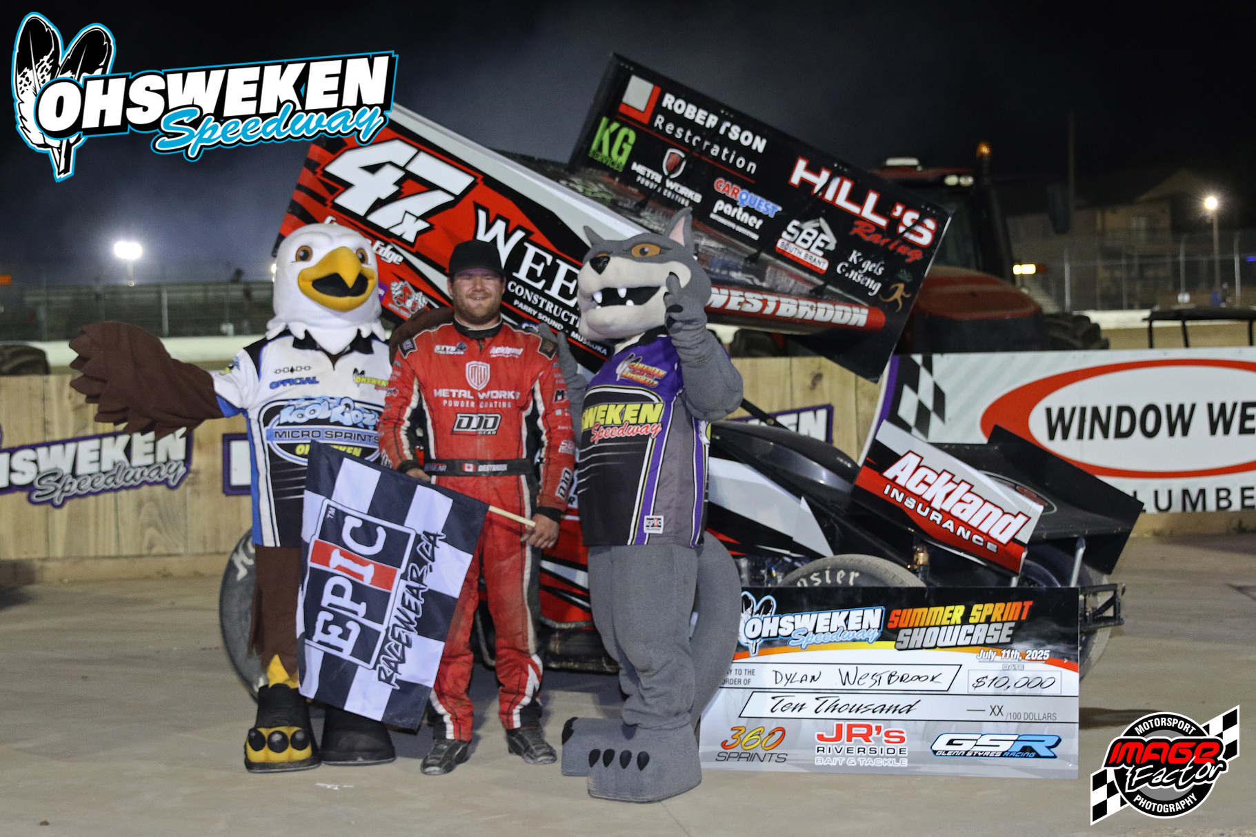 WESTBROOK WINS $10,000 AT SUMMER SPRINT SHOWCASE – TJSlideways.com