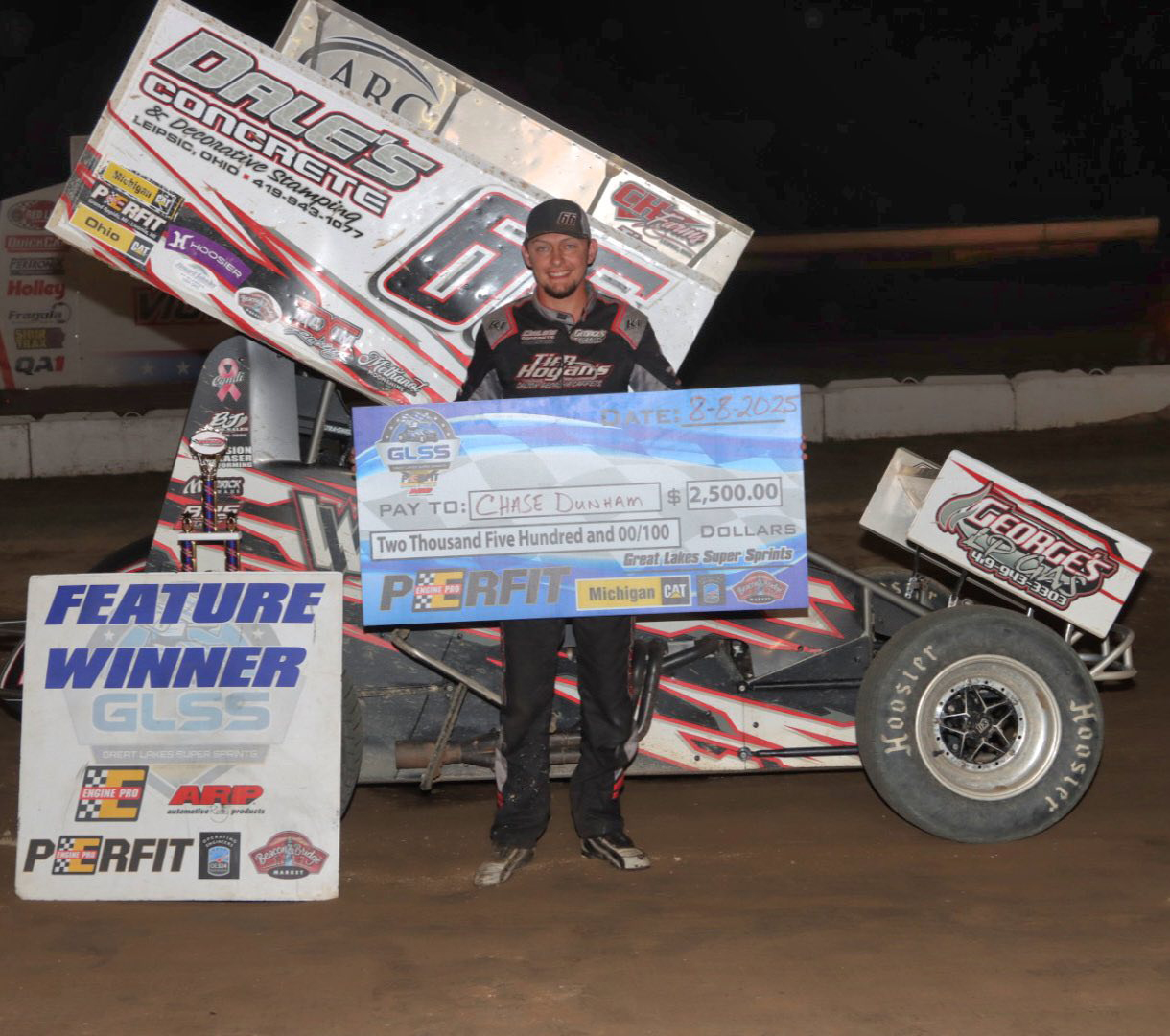 Dunham Wins GLSS Feature at Hartford. – TJSlideways.com