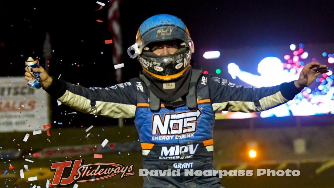 Grant Adds to His USAC National Sprint Car Series Win Total at Circle ...