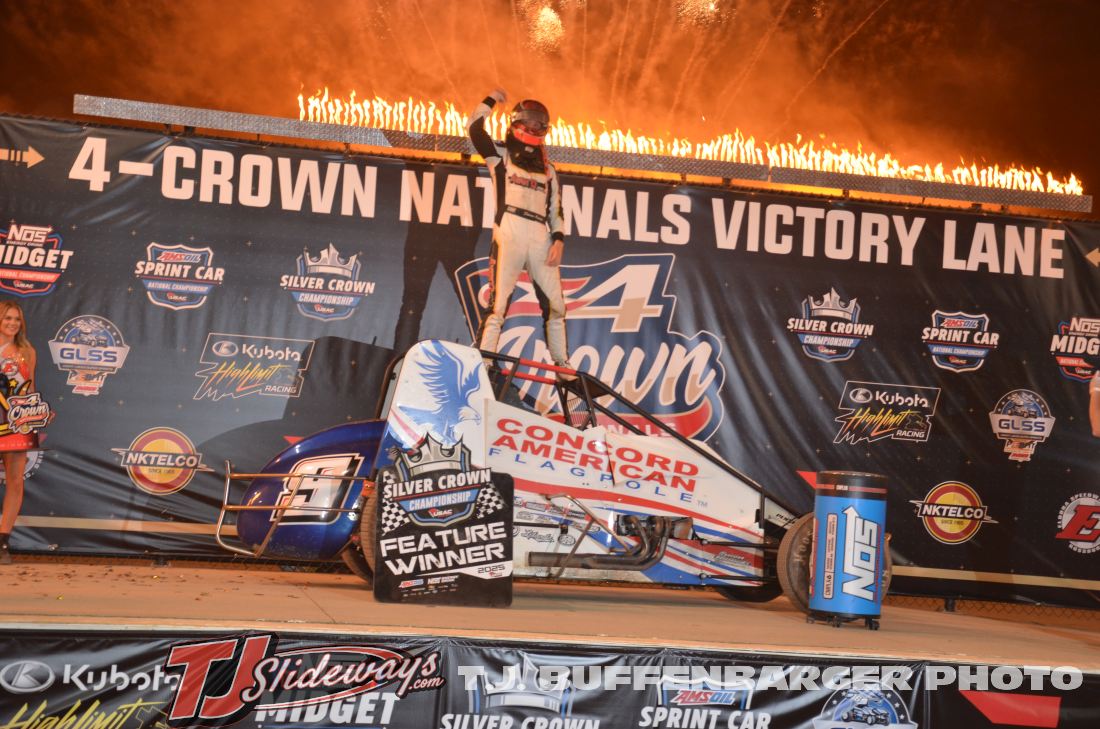 Pursley Sweeps USAC Portion of the 4-Crown Nationals – TJSlideways.com