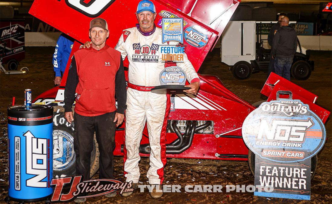 Dale Blaney Wins World of Outlaws Feature at Sharon – TJSlideways.com