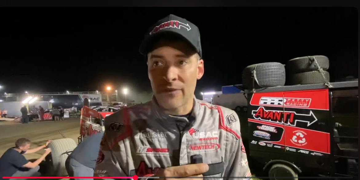 Post Race Interviews from the USAC National Sprint Car Series at Butler ...