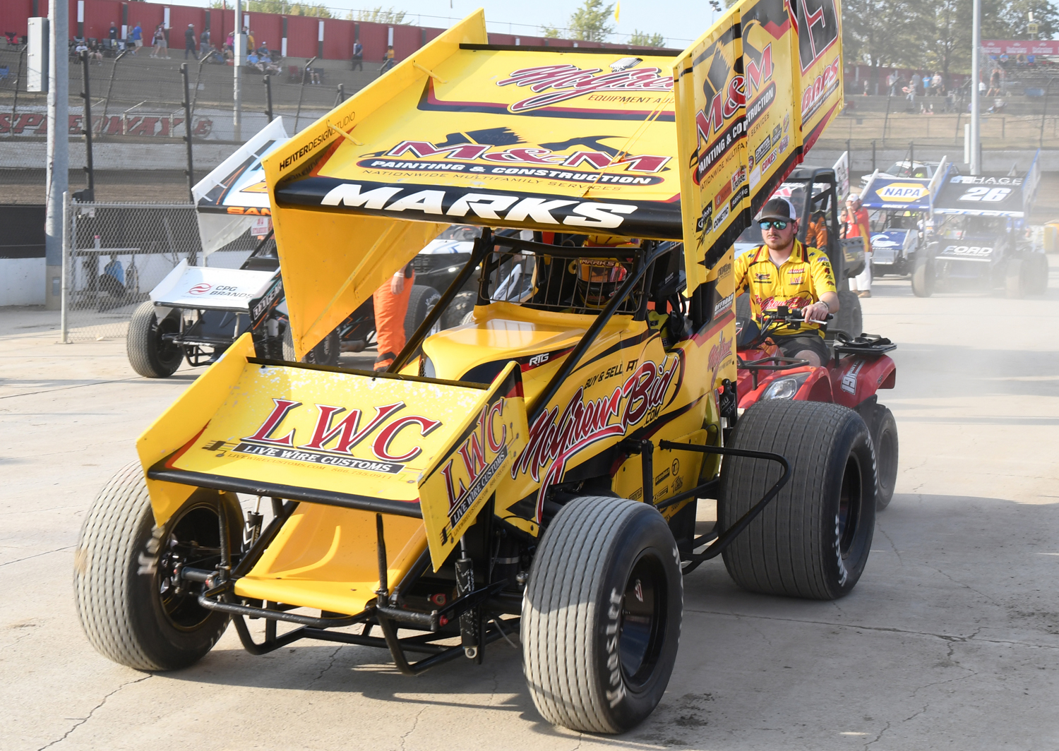 Brent Marks Holds off Reutzel & Sweet for Night One Victory at Lakeside ...