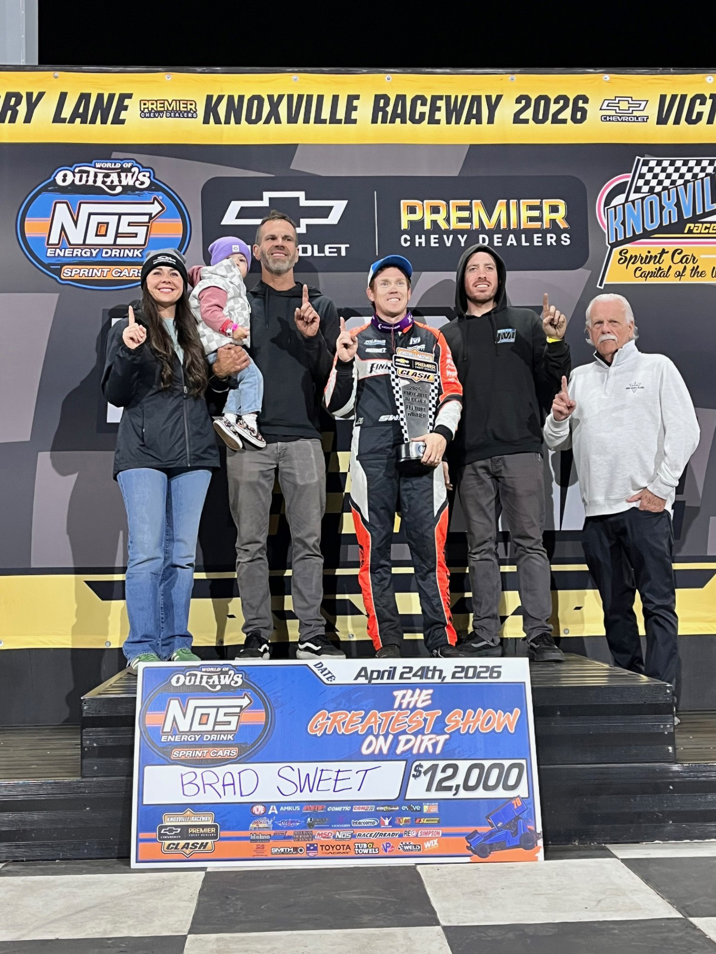 Brad Sweet is Triumphant at Knoxville Raceway in World of Outlaws ...
