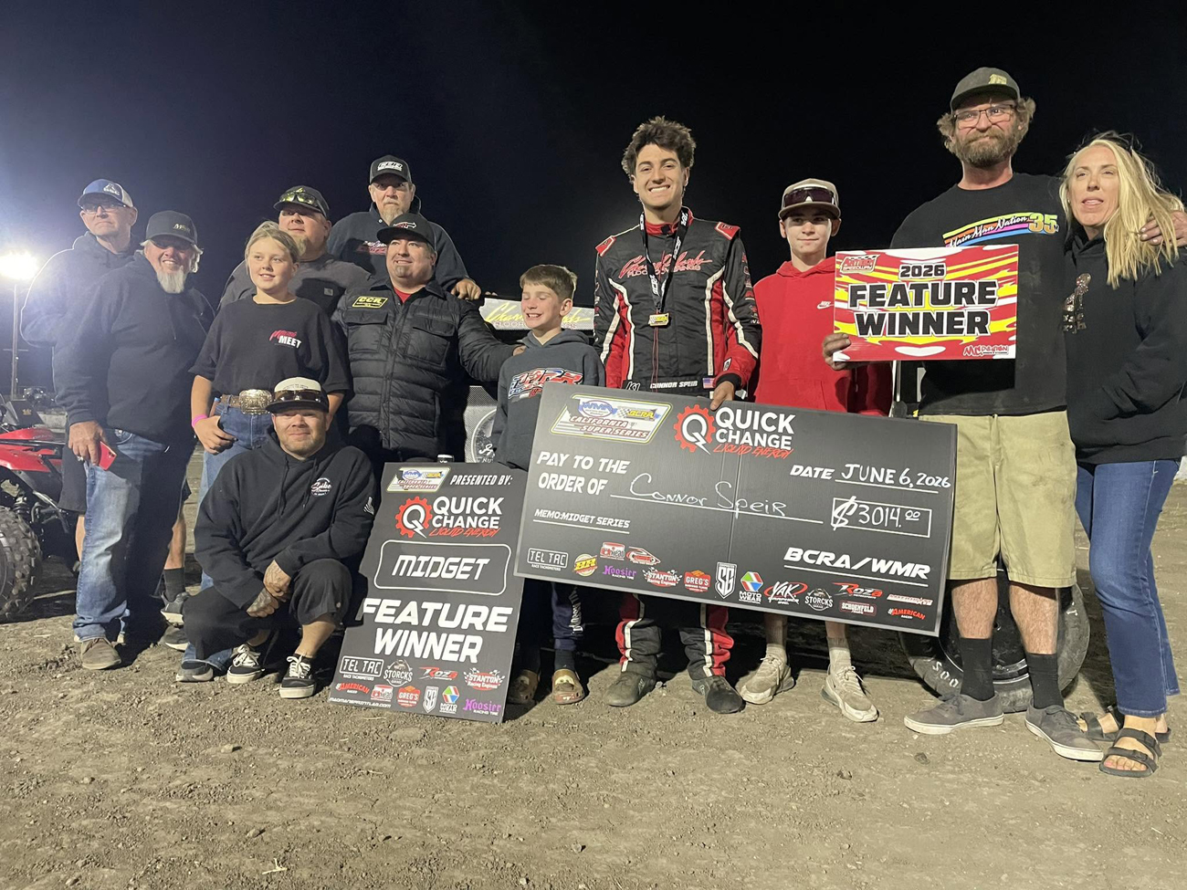 CONNOR SPEIR WINS FIRST CAREER MIDGET RACE IN GRAUNSTADT MEMORIAL ...