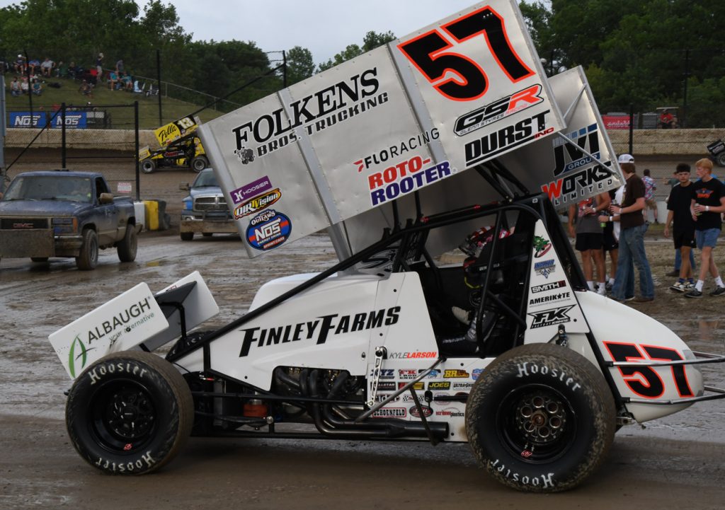 Kyle Larson Kicks off Busy Sprint Car Week with Iowa Lottery Duel at ...